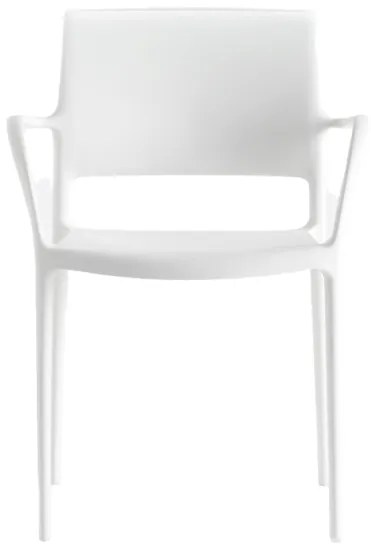 PEDRALI - Židle s područkami ARA 315 DS - bílá