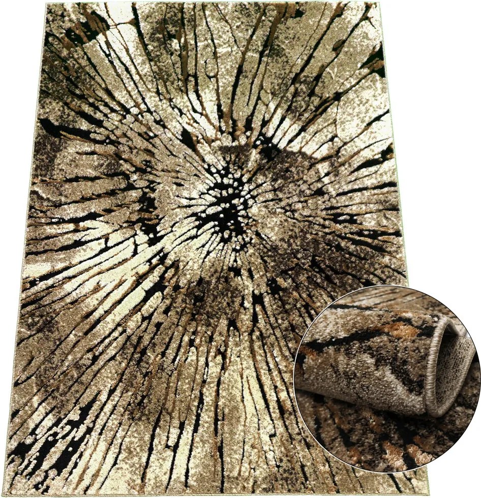 BE Koberec Miami Plus 0301 BEIGE - béžový obdélníkový Rozměr: 40x60 cm