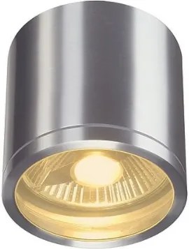 LA 1000332 ROX venkovní stropní svítidlo QPAR111 IP44 kulaté kartáčovaný hliník max.50W - BIG WHITE