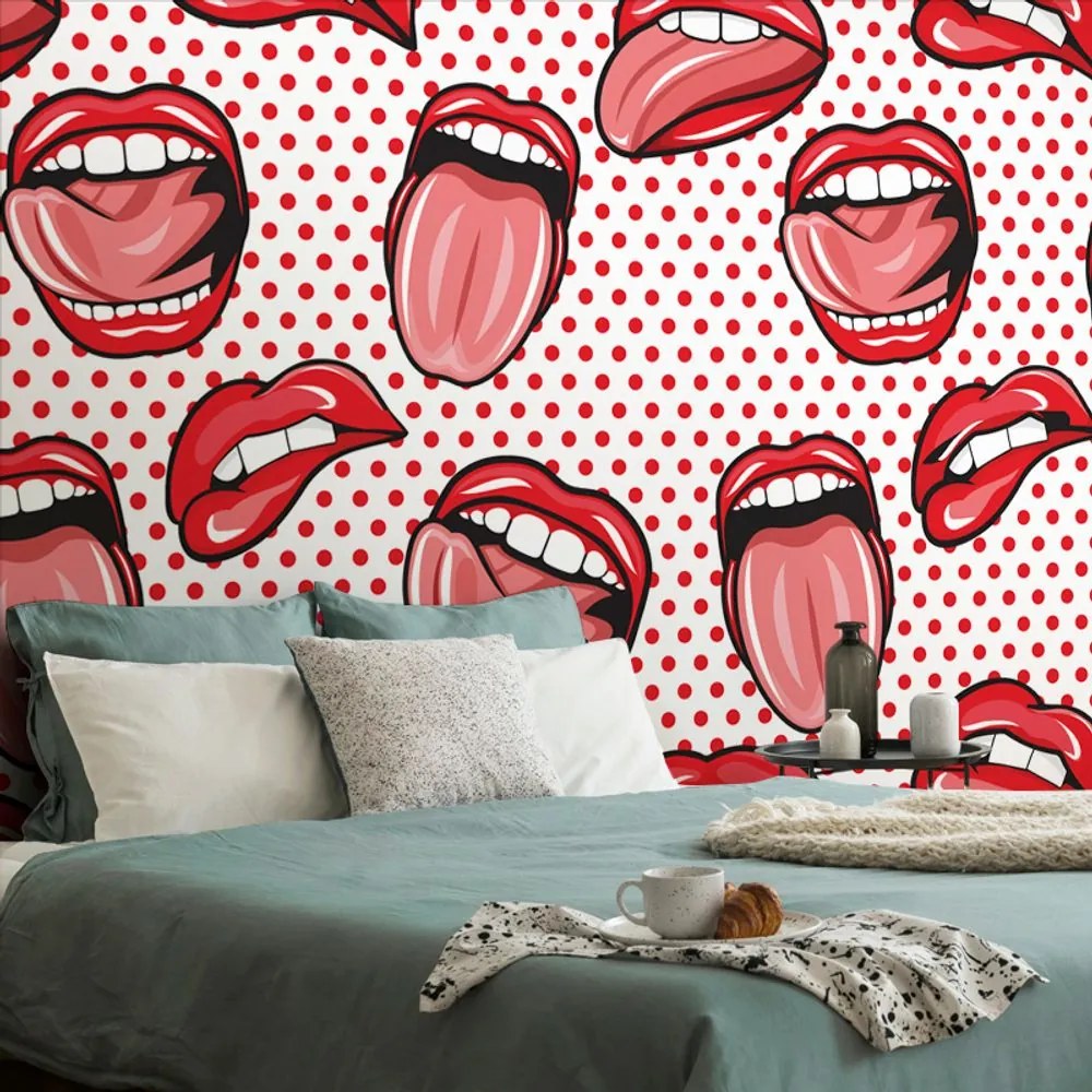 Samolepící tapeta v pop art stylu