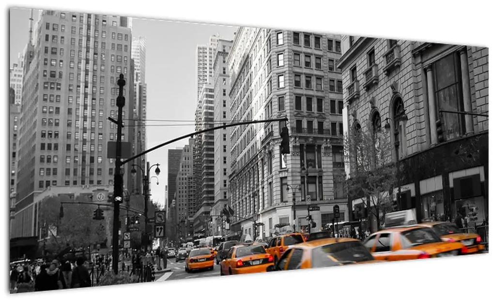 New York - moderní obraz (100x40cm)
