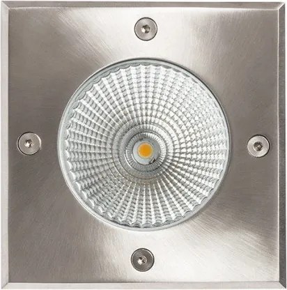 RED R11962 RIZZ SQ 125 nerez 230V LED 7W IP67 3000K - RED - DESIGN RENDL