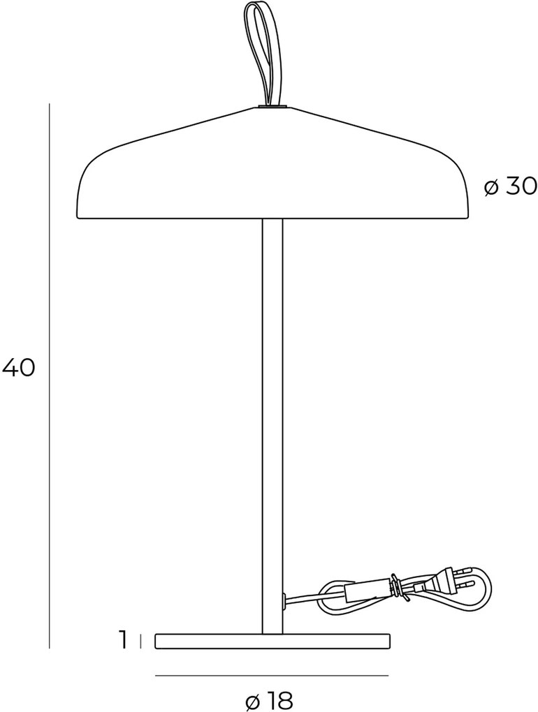 Maxlight Stolní lampa Maxlight T0049 NORD