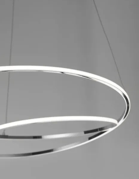 LED lustr Viareggio 56 Chrome