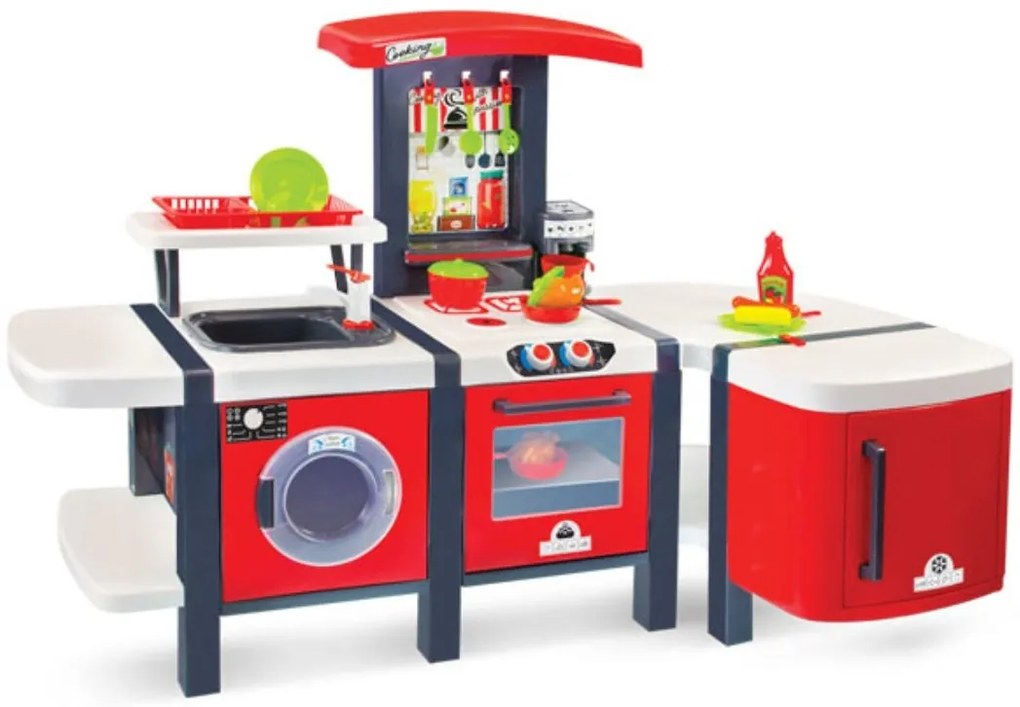 Mochtoys Kuchyňka moderní s ledničkou a příslušenstvím Biano.cz