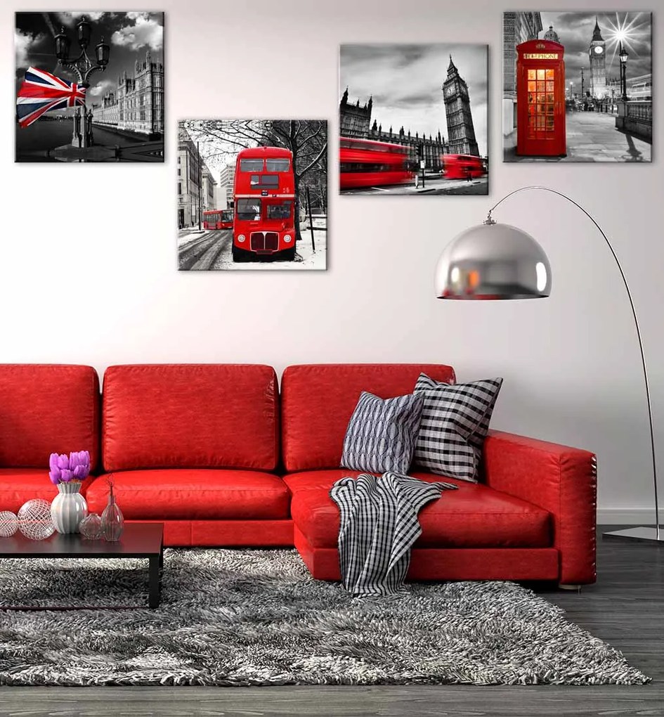 Obraz London Velikost (šířka x výška): 80x80 cm