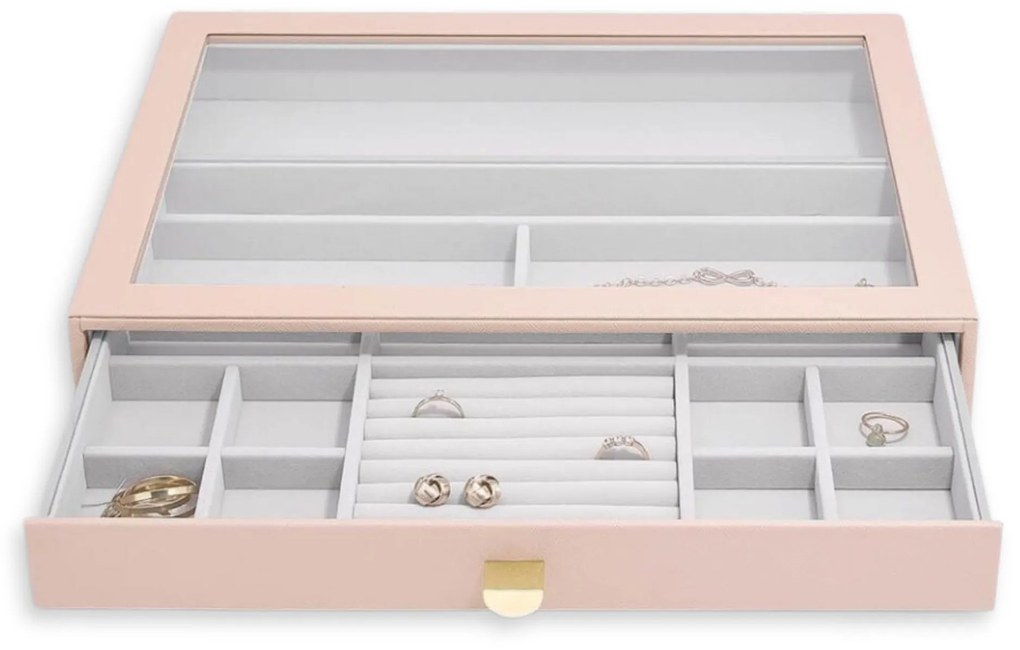 Stackers, Šperkovnice se šuplíkem Blush Supersize Display Drawer | růžová 75811