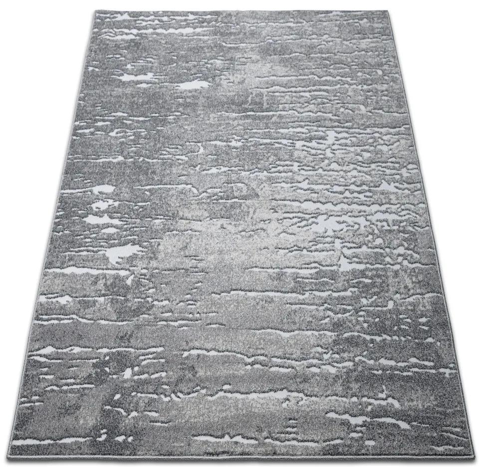 Kusový koberec ENIGMA 03 Abstraktní šedý krémový Rozměr: 160x220 cm