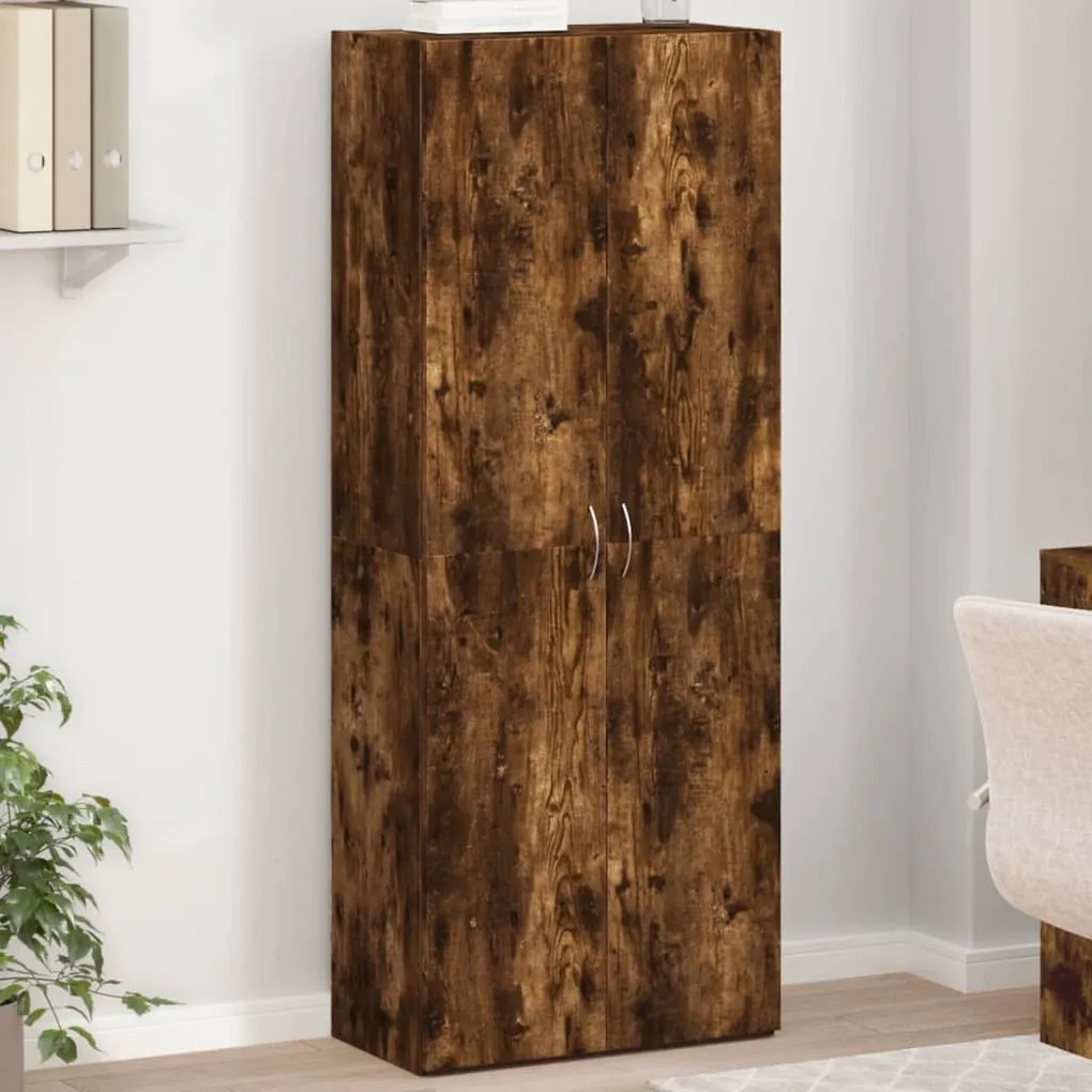 Kartotéka kouřový dub 60 x 32 x 153 cm kompozitní dřevo 3276648