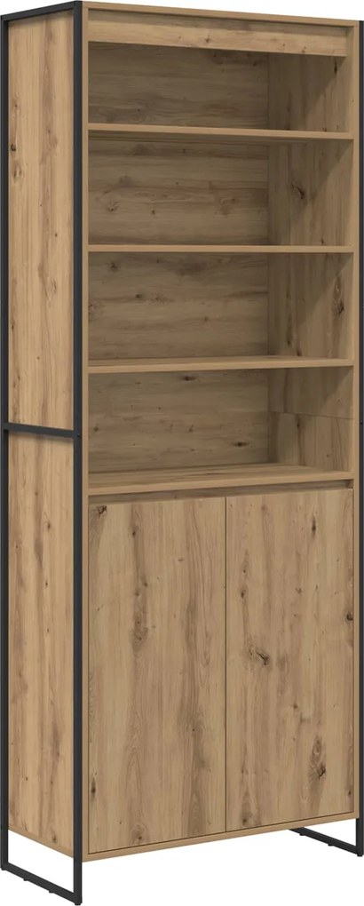 Vysoké skříně Umělecký dub 79 x 36 x 200 cm Kompozitní dřevo 3403045