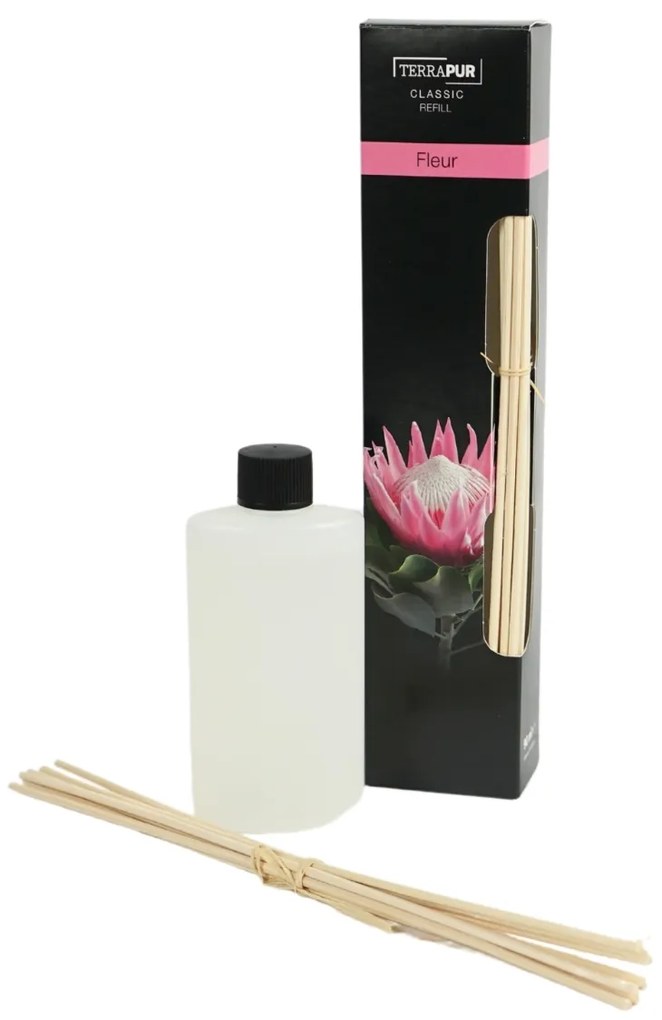 Tyčinkový aroma difuzér TERRAPUR FLEUR 90 ml