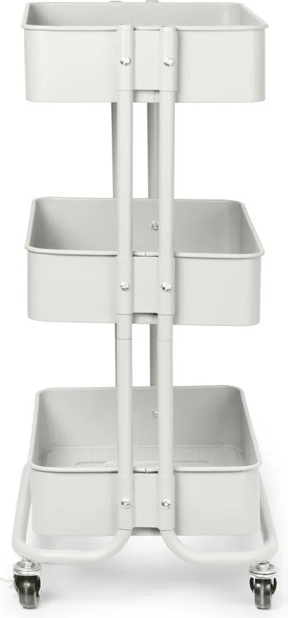 Kovový servírovací stolek na kolečkách 36,5x43 cm Grena – Compactor