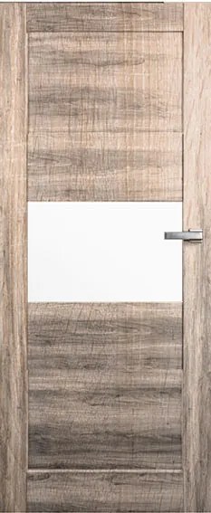 Interiérové dveře vasco doors TEO model 3 Průchozí rozměr: 70 x 197 cm, Orientace dveří: Levé dveře, Dekor: Buk jasmínový