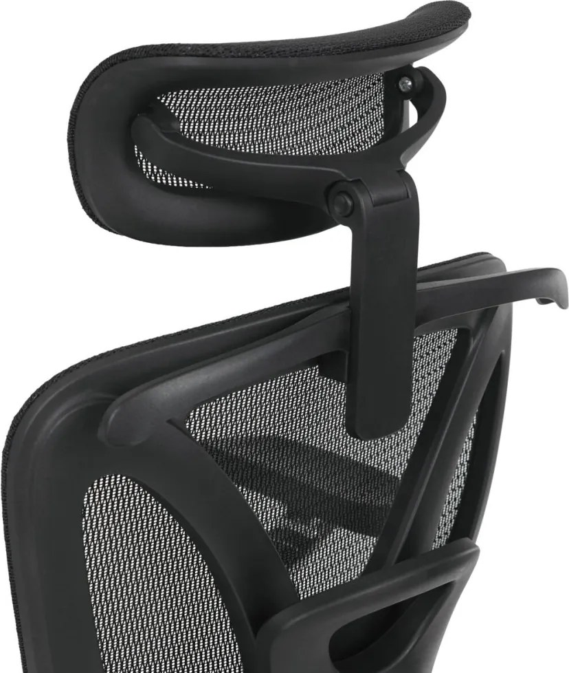 Kancelářská židle, synchronní mechanismus, černá síťovina, KA-B2363 BK – Barva (vyberte): černá (78 x 68) cm černá