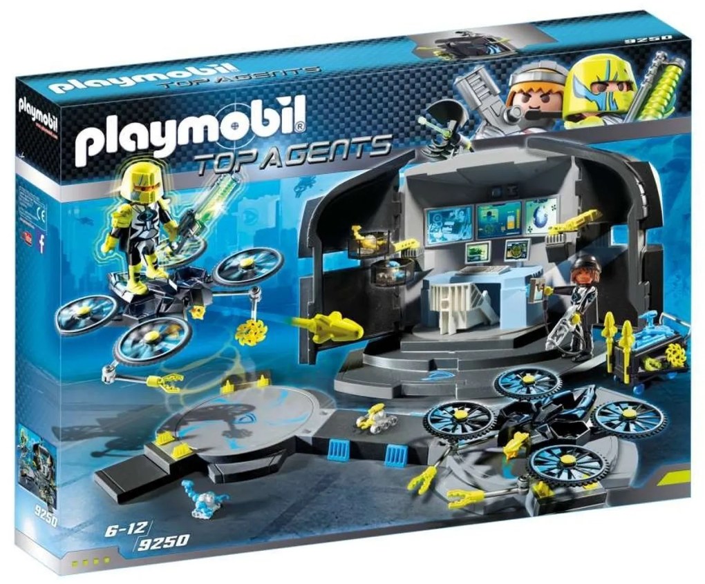 Playmobil 9250 dr. drone's velitelské centrum