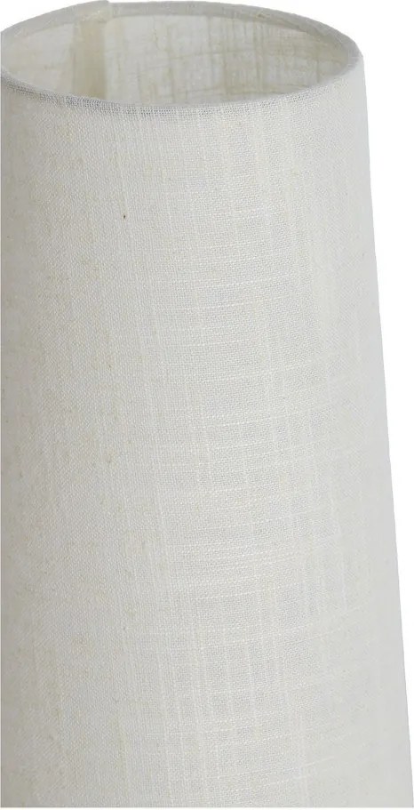 Krémová kovová stolní lampa s textilním stínidlem (výška 42 cm) Howie – Light & Living