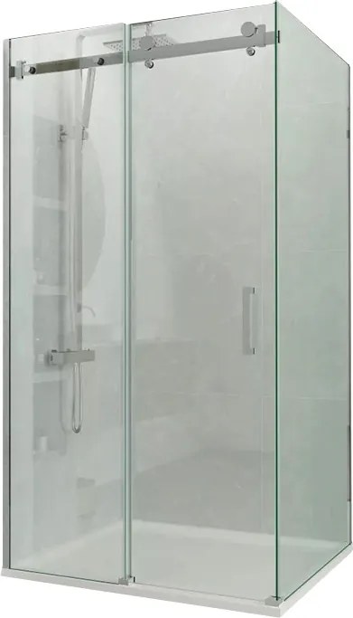 BPS-koupelny Obdélníkový sprchový kout HYD-ZBD-900 120x90 cm chrom/transparent - bez vaničky