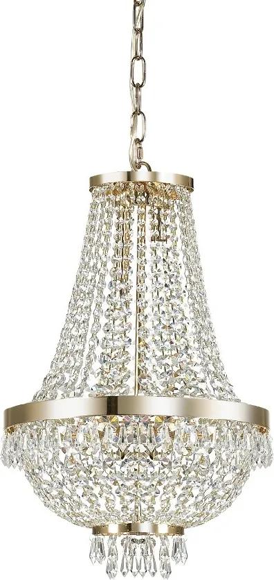 Závěsné svítidlo Ideal Lux Caesar SP6 oro 114729 38cm zlaté