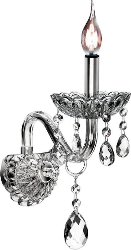 Toolight - nástěnná křišťálová lampa Kinkiet 300755, OSW-04602