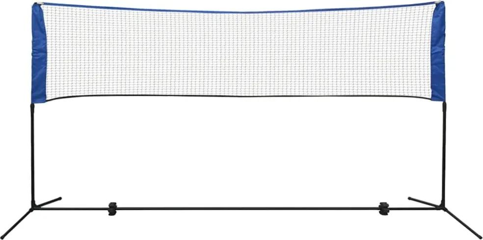 vidaXL Sada badmintonové sítě a košíčků, 300x155 cm [91307]