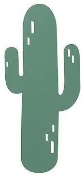 ferm LIVING Nástěnná lampa Cactus, zelená barva, dřevo
