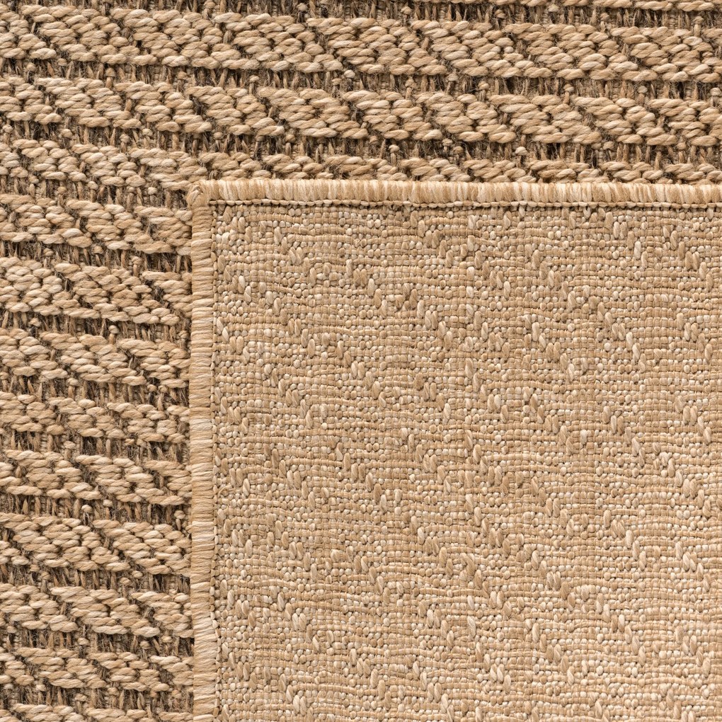 Ayyildiz, Kusový koberec Timber 1404 beige - na ven i na doma, 240x340, béžová, chodba / předsíň