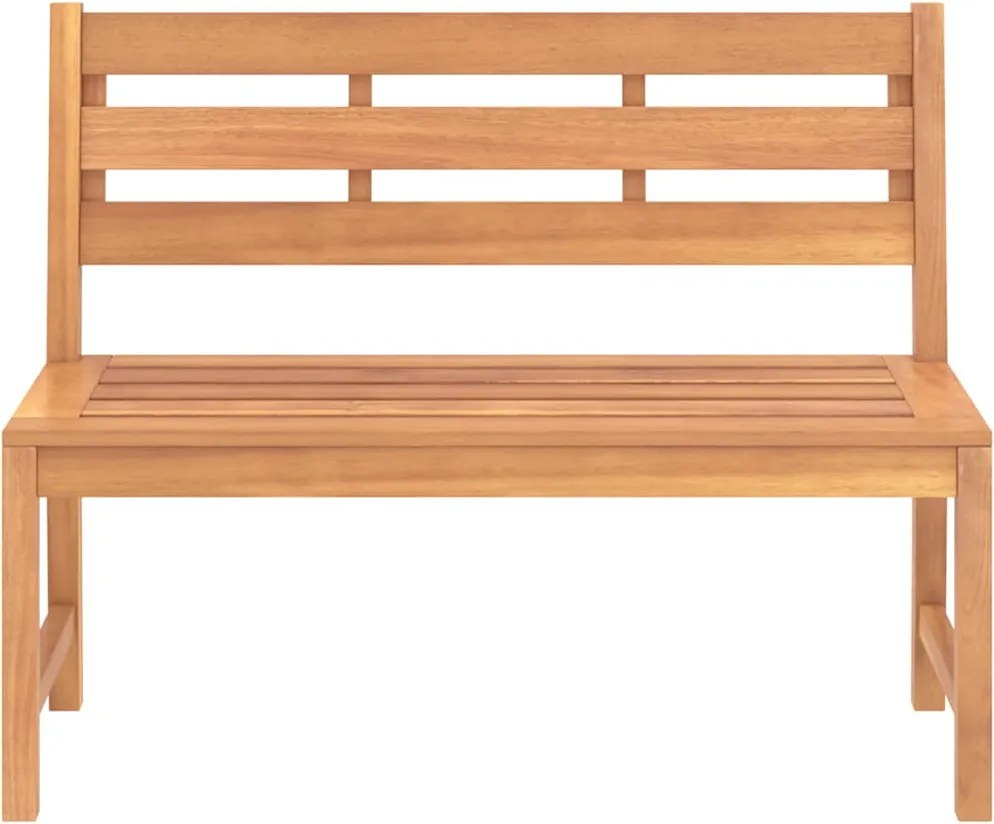 Zahradní lavice 114 cm masivní teakové dřevo 316634