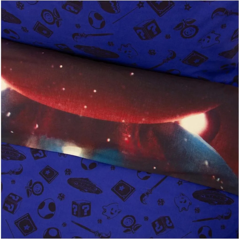 3D Bavlněné povlečení MARIO GALAXY barevné, 100% bavlna Rozměr povlečení: 70 x 80 cm | 140 x 200 cm