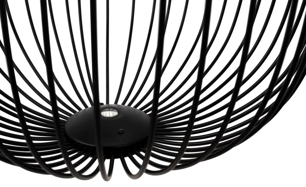 Toolight - LED závěsné stropní svítidlo APP967-1CP, černá, OSW-06110