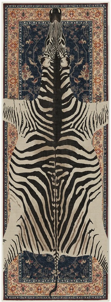 Omyvatelný běhoun's nízkým vlasem Safari by Iris Apfel