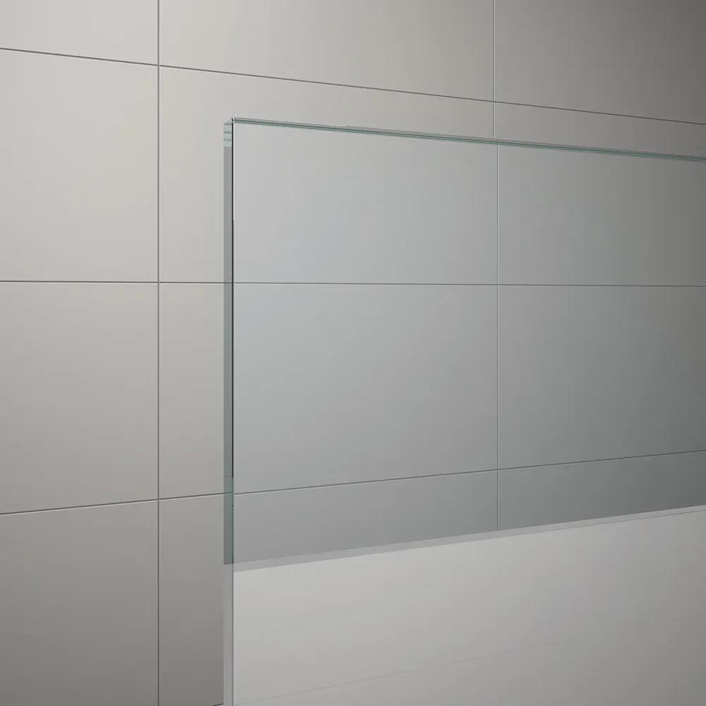 Sanswiss TOP-LINE S TLSP jednokřídlé sprchové dveře 100 cm Profil: Bílá, Sklo: Linie 51