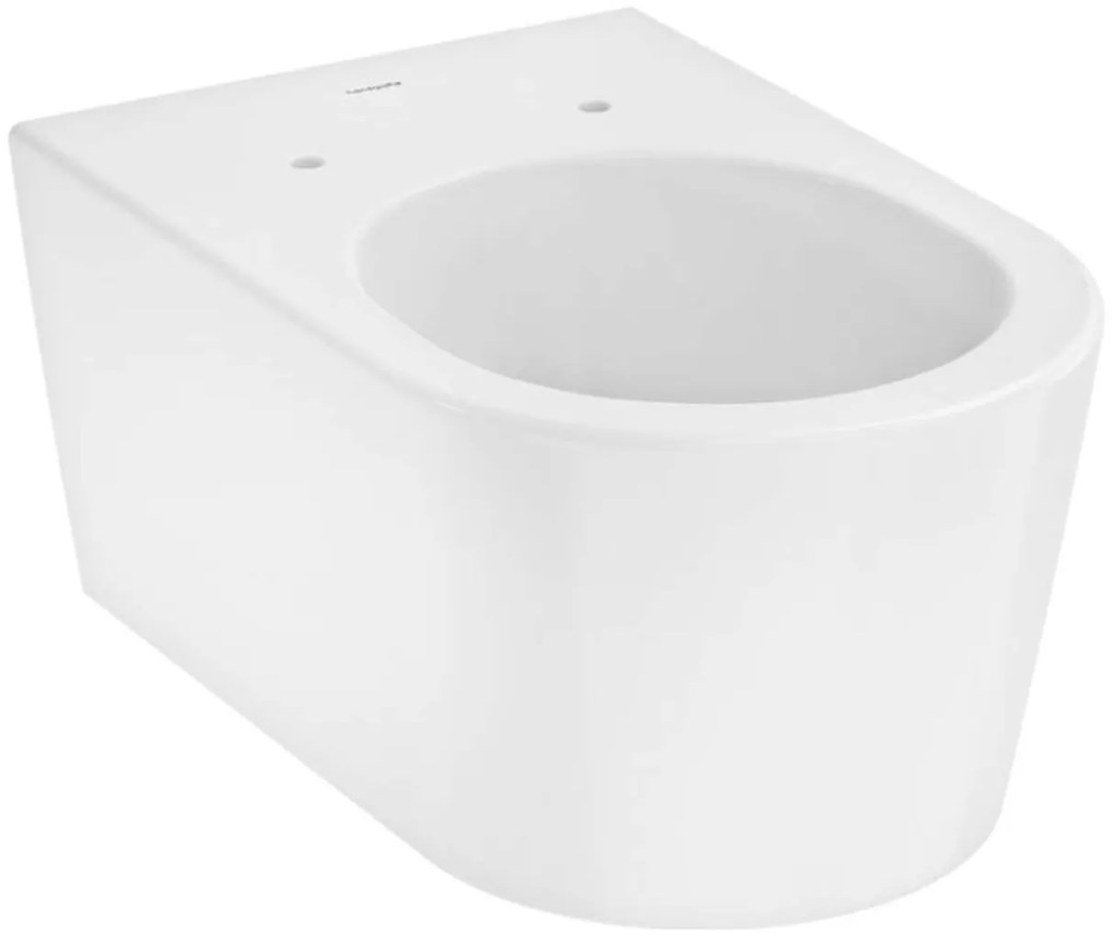 Hansgrohe EluPura S - Závěsné WC, AquaHelix Flush, Rimless, EcoSmart, bílá 60343450