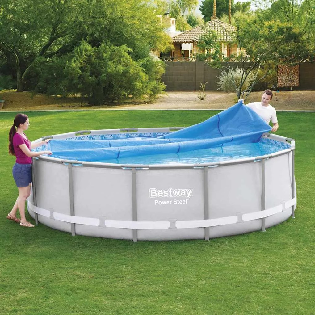 Bestway Solární Krycí Plachta Na Bazén Flowclear 427 Cm