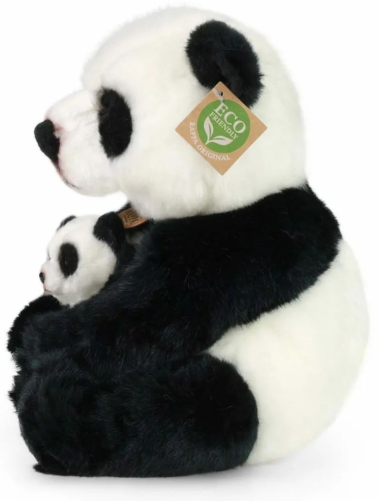 Rappa Plyšová panda s mládětem 27 cm ECO-FRIENDLY