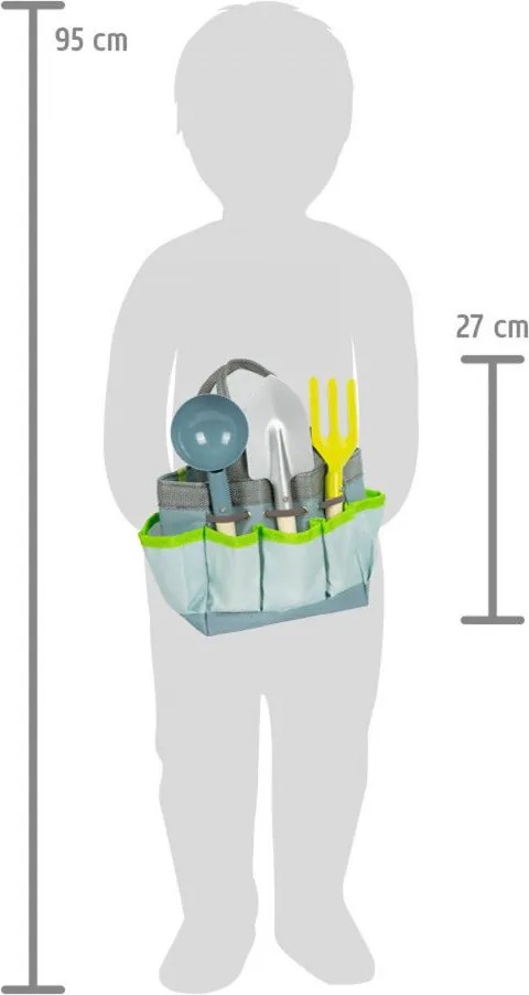 Zahradní taška se zahradním nářadím / 8 dílů