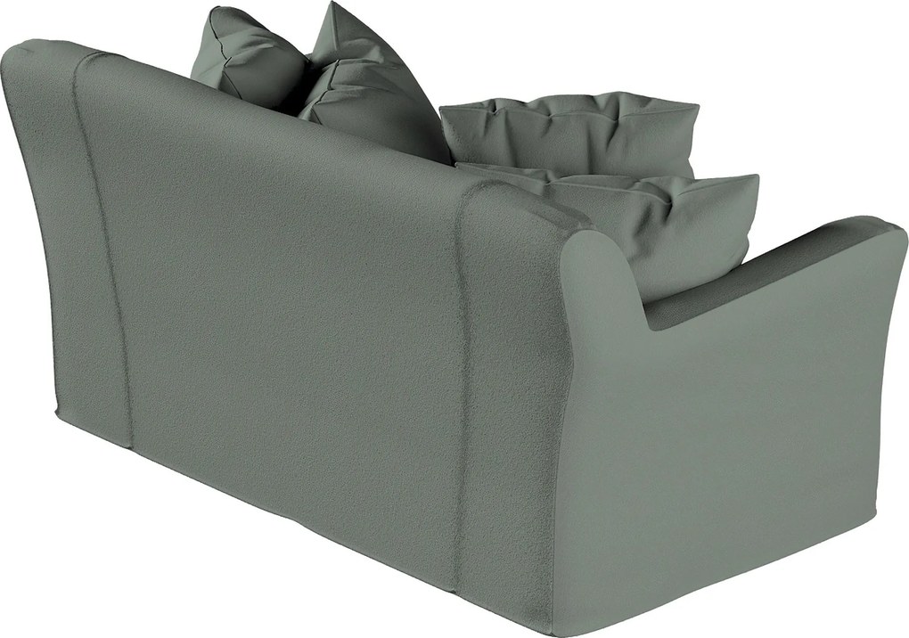 Potah na pohovku IKEA Tomelilla 2-místná nerozkládací barva zelená látka pletený vzor