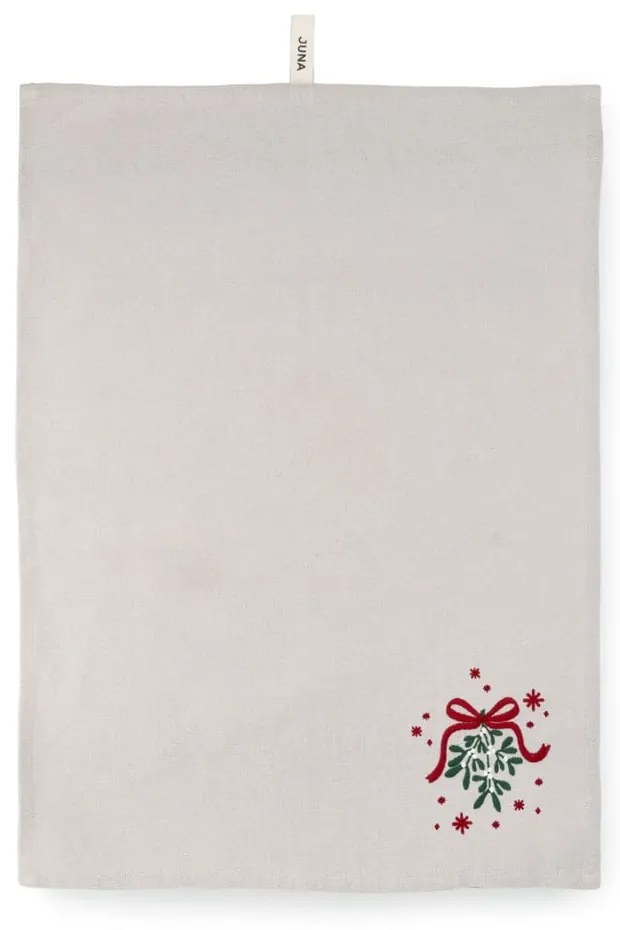 Utěrka s vánočním motivem s příměsí bavlny 50x70 cm Christmas Fable – JUNA