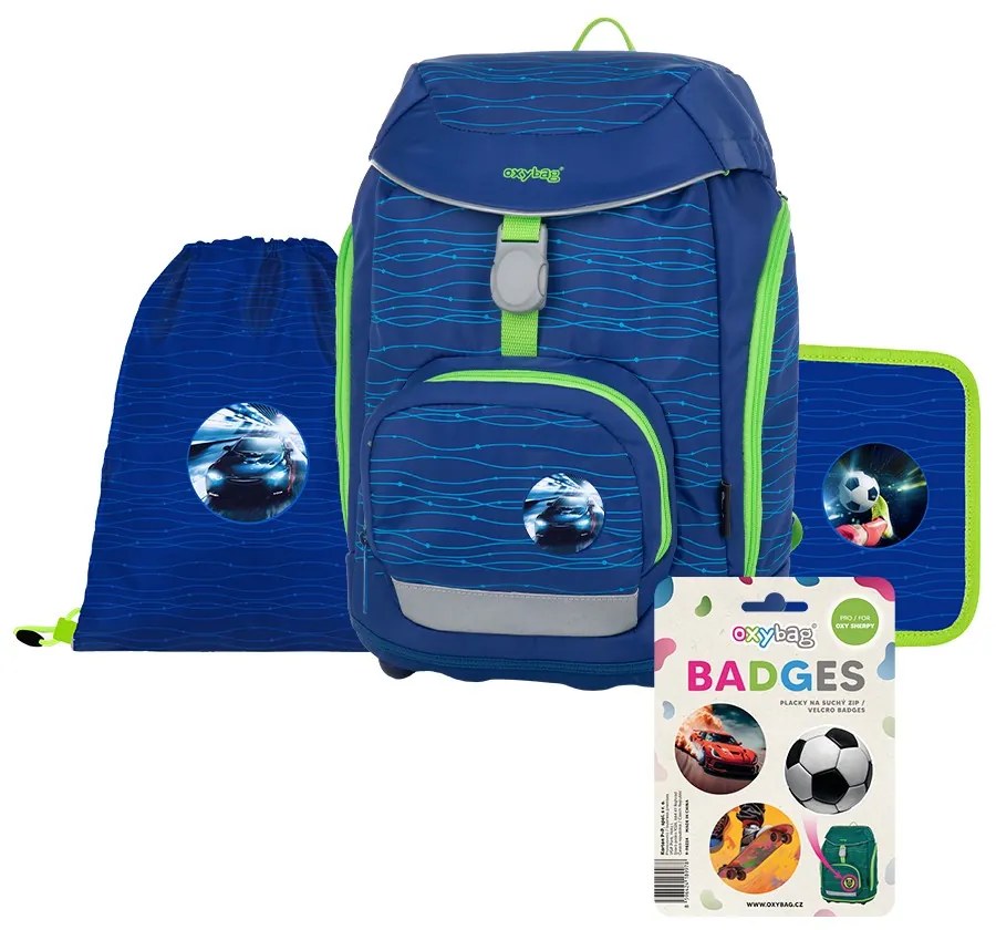 Oxybag Set 4dílný OXY Sherpy Blue