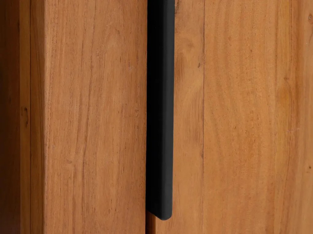 furniture-nabytek.cz - Skříňka pod umyvadlo Osvaro - Černé kovové úchytky