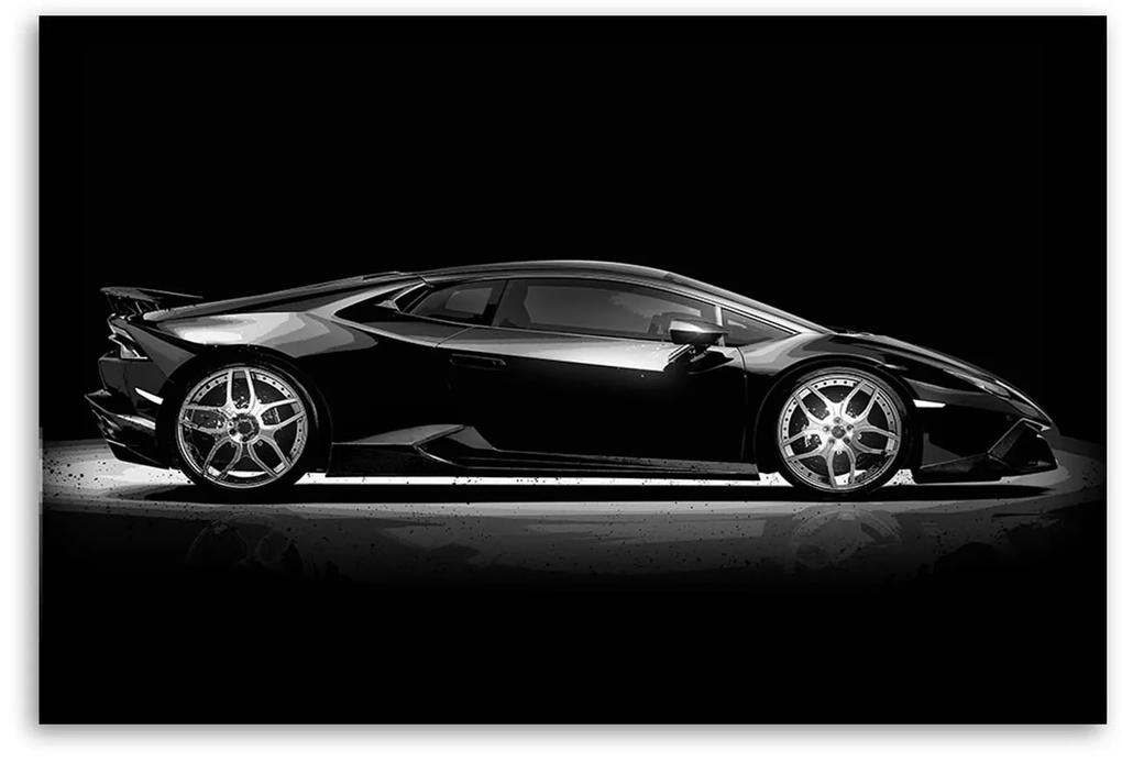 Gario Obraz na plátně Lamborghini Huracan EVO - Nikita Abakumov Rozměry: 60 x 40 cm