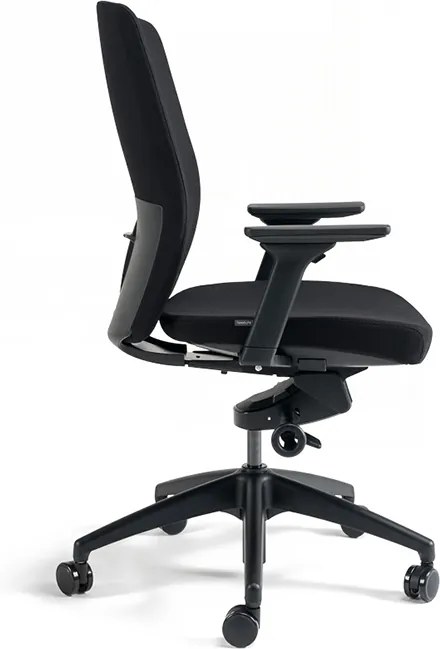 Office Pro Kancelářská ergonomická židle BESTUHL J2 BP — více barev, bez podhlavníku Černá 201