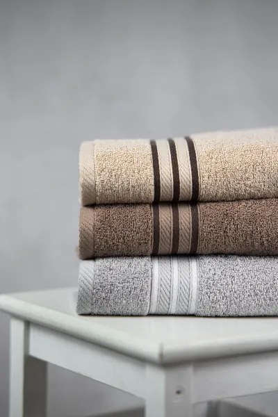 PEMITEX Ručník a osuška RELAX 575 g/m2  Osuška RELAX 70x140 cm světle šedá