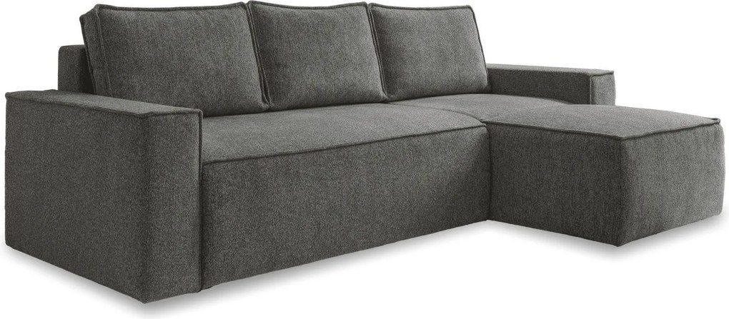 XXXLutz ROHOVÁ SEDAČKA, textil, tmavě šedá MID.YOU - Sedací soupravy - 001454003603