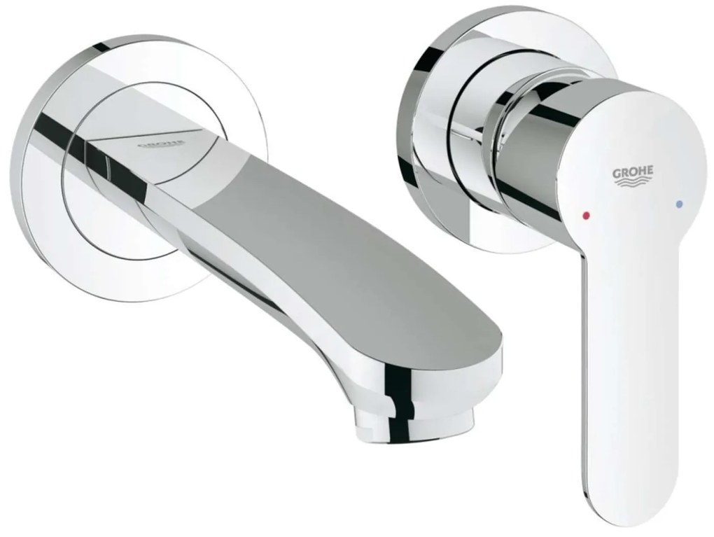 Grohe Eurostyle Cosmopolitan - Umyvadlová 2-otvorová baterie, chrom 19571002