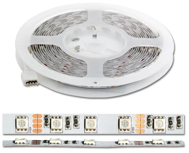 LED pásek na dálkové ovládání s RGB funkcí STRIP SET RGB, 1,5m Ecolite STRIP SET RGB DX-SMD5050-RGB/1,5M