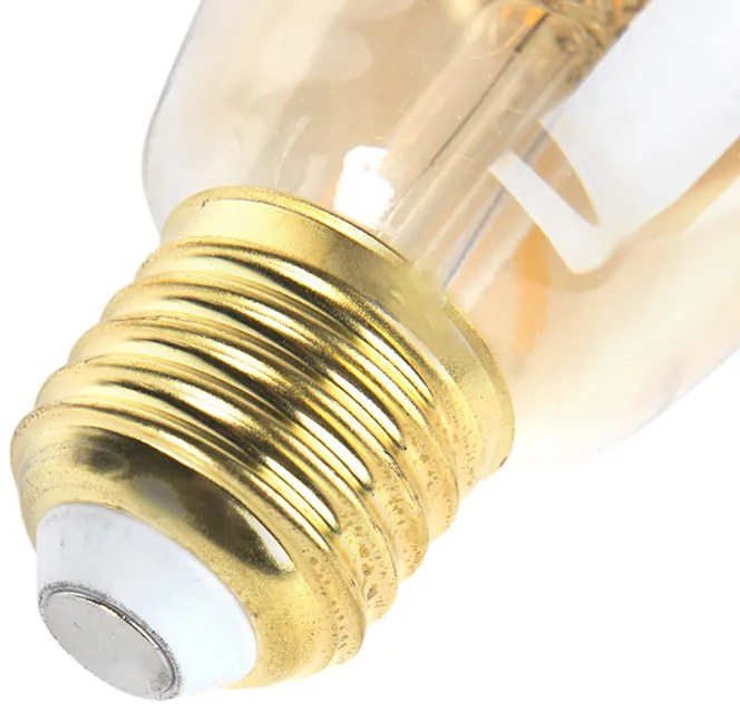 Sada 3 E27 stmívatelných LED žárovek ST64 goldline 5W 380 lm 2200K