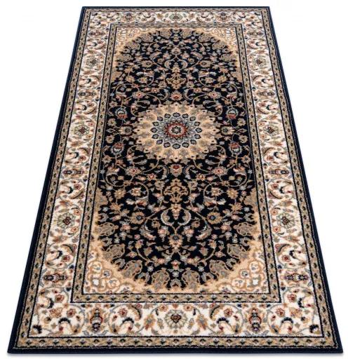 Vlněný kusový koberec NAIN 7177/51011 Klasický béžový černý Rozměr: 200x300 cm