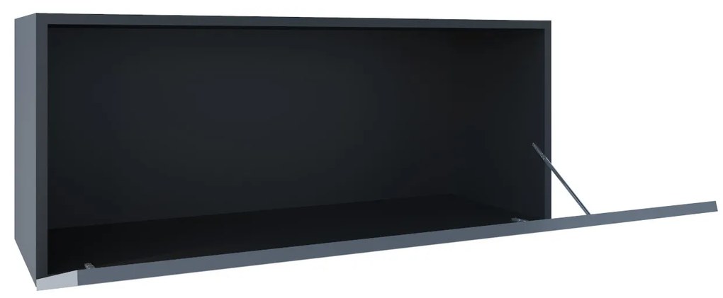 Závěsná skříňka velká ONYX ON4B černý lesk