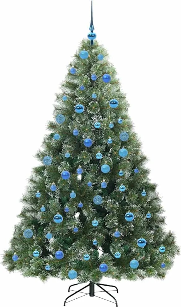 Umělý vánoční stromeček s stojanem Zelená 180 cm PE a PVC 3397855
