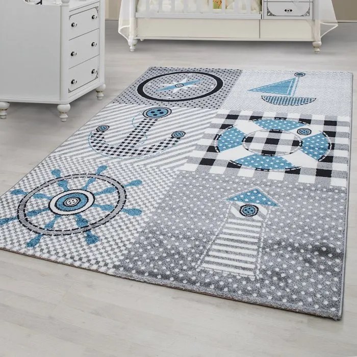 Vopi | Kusový koberec Kids 510 grey - 160 x 230 cm